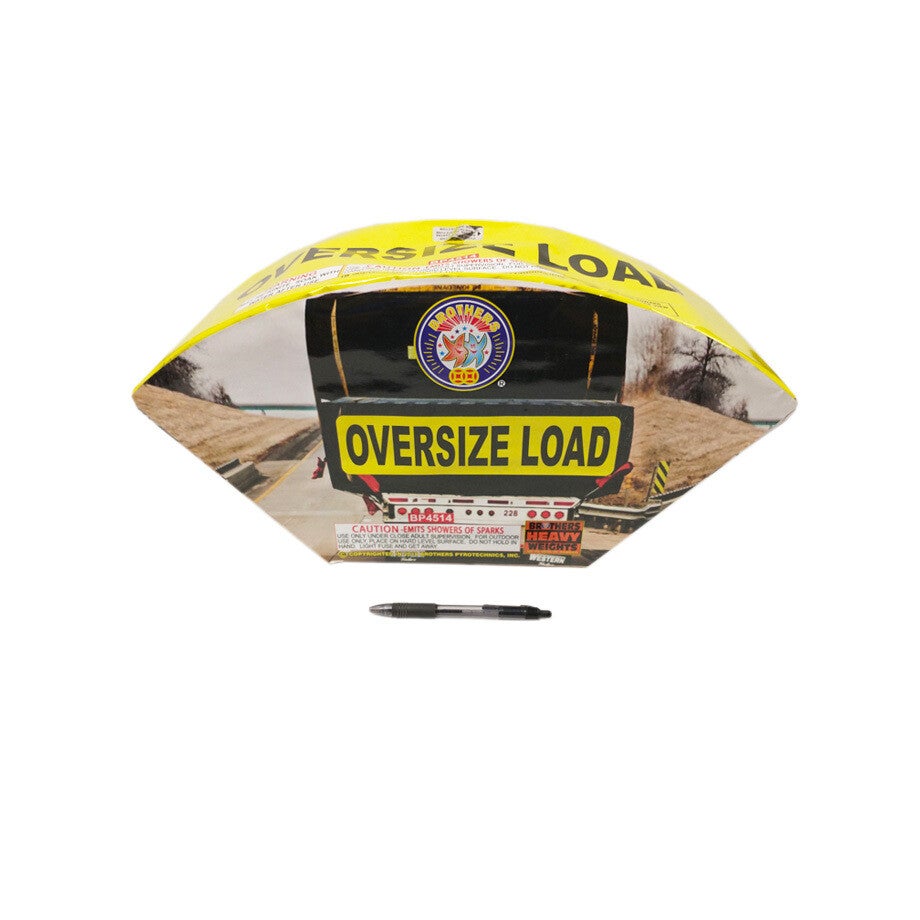 Oversized Load | Maximum Load Fireworks