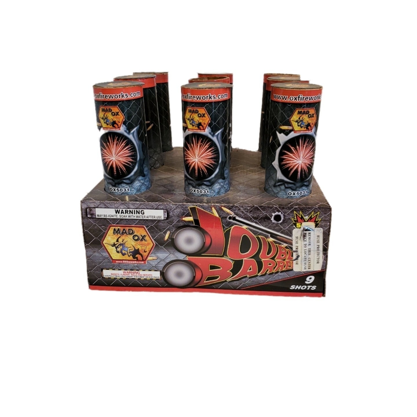 9 Shot Rack | Maximum Load Fireworks